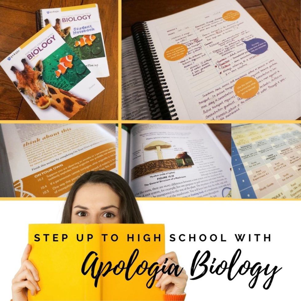 Step Up to High School with Apologia Biology | Heart-to-Heart Homeschooling